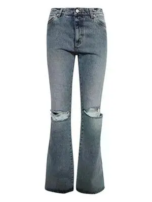 Natasha Zinko Distressed Flared Jeans