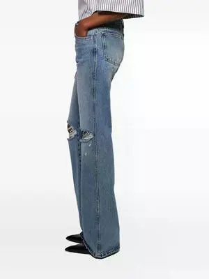 Natasha Zinko Distressed Flared Jeans