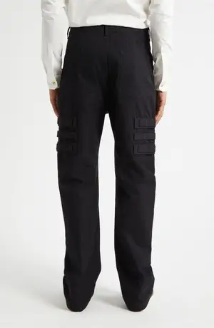 Rick Owens Geth Temple Slim Cargo Pants