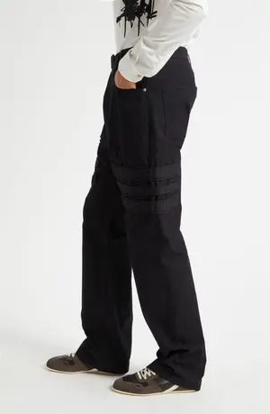 Rick Owens Geth Temple Slim Cargo Pants