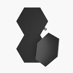 NANOLEAF Shapes Limited Edition Ultra Black Hexagons Expansion Pack - Multicolor