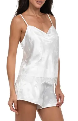 IN BLOOM BY JONQUIL Shane Satin Jacquard Short Pajamas