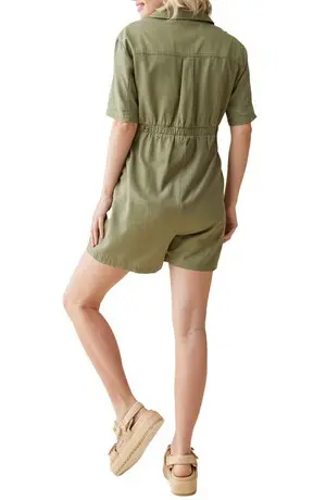 Ingrid & Isabel® Utility Maternity Romper