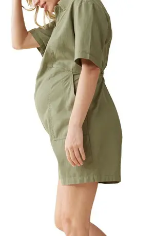 Ingrid & Isabel® Utility Maternity Romper