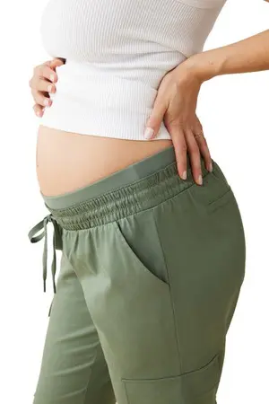 INGRID & ISABEL Cargo Maternity Jogger Pant