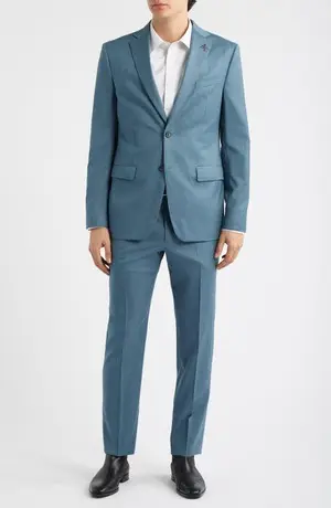 John Varvatos Bleecker Mélange Virgin Wool Suit