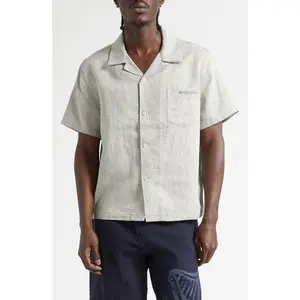 JW Anderson X Guinness Jacquard Linen & Cotton Camp Shirt