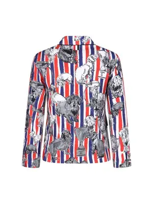 Thom Browne Printed Silk Blazer - Multi