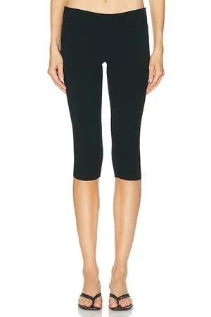 TOTEME Capri Knit Legging - Black