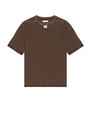 Commission Reversed Tee - Mini Stripe
