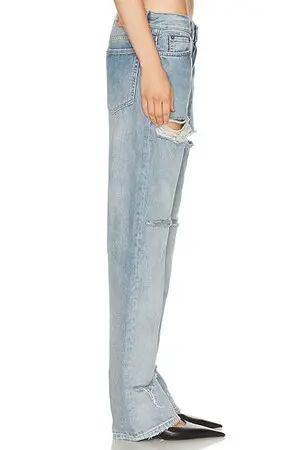 Acne Studios 2010f Light Crow Wide Leg Jeans