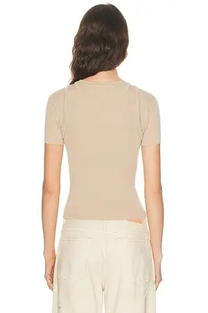 Acne Studios Kred Thin Rib Top