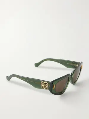 Loewe Anagram D-frame Sunglasses - Green