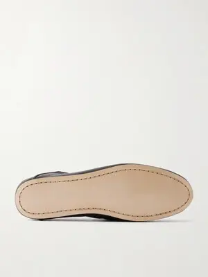 George Cleverley Mayfair Collapsible-heel Full-grain Leather Loafers