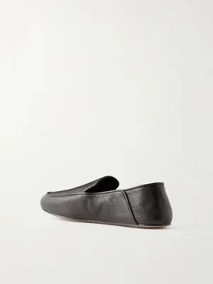 George Cleverley Mayfair Collapsible-heel Full-grain Leather Loafers