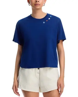 Aqua Office Wear T-shirts For Women