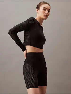 Calvin Klein Sport Future Icon Mesh Bike Shorts
