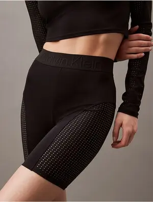 Calvin Klein Sport Future Icon Mesh Bike Shorts