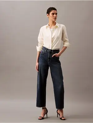 Calvin Klein Classic Stretch Poplin Button-down Shirt