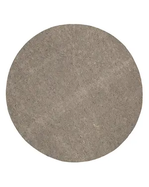 KARASTAN All Pet Reversible Pet Proof Rug Pad Round Area Rug, 8' X 8 - Gray