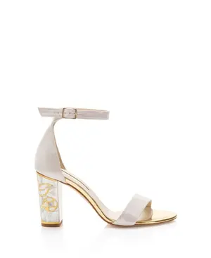 FREYA ROSE Rozu Ankle Strap Sandal - Champagne