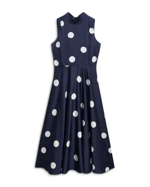 HOBBS LONDON Mia Polka Dot Dress