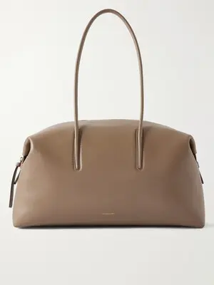 DEMELLIER Stockholm Large Leather Tote - Neutrals