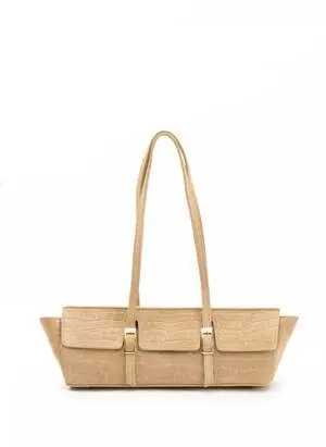 ELLEME Le Bateau Croco Suede Beige