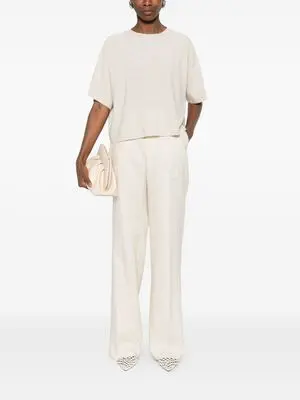 Fabiana Filippi Cotton Blend T-shirt - White
