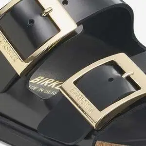 BIRKENSTOCK Arizona Droplet Buckle Sandals - Black