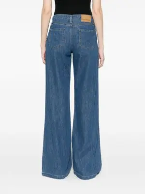 ERMANNO FIRENZE Flared Leg Denim Jeans