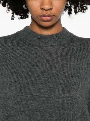 Max Mara Crew Neck Sweater In Cashmere Wool