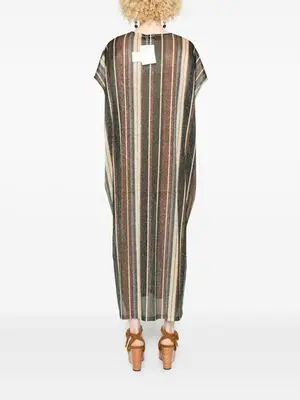 SIYU Zoe Striped Kaftan Dress - Multicolour