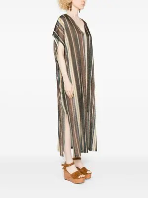 SIYU Zoe Striped Kaftan Dress - Multicolour