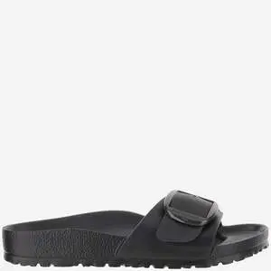 BIRKENSTOCK Madrid Big Buckle Sandals - Black