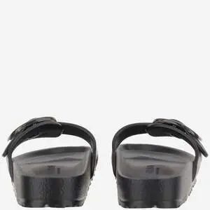 BIRKENSTOCK Madrid Big Buckle Sandals - Black