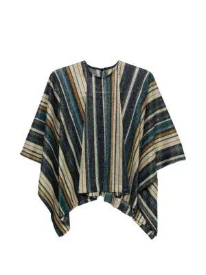 SIYU Striped Relaxed Blouse - Multicolour