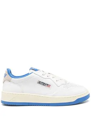 AUTRY Medialist Low Leather Sneakers - Red