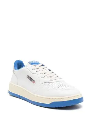 AUTRY Medialist Low Leather Sneakers - Red
