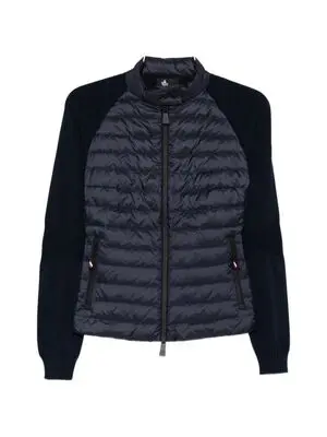 Moncler Padded Knit Cardigan - Blue