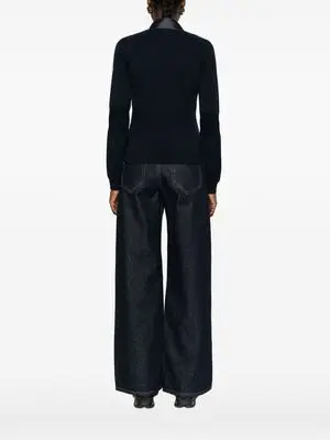 Moncler Padded Knit Cardigan - Blue