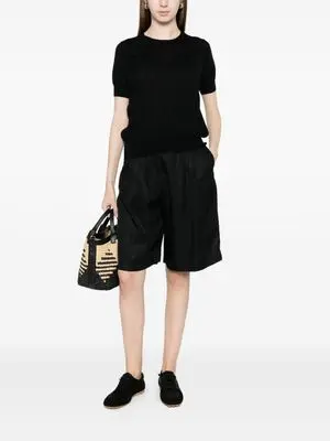 CT PLAGE Crewneck Cotton And Silk Sweater
