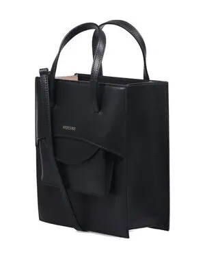HIDESINS Medium Leather Handbag - Black