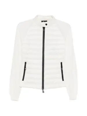 Moncler Padded Cardigan - White