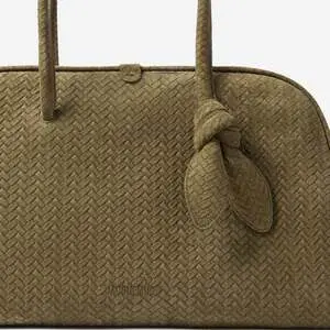 Jacquemus Small Bowling Bag - Khaki