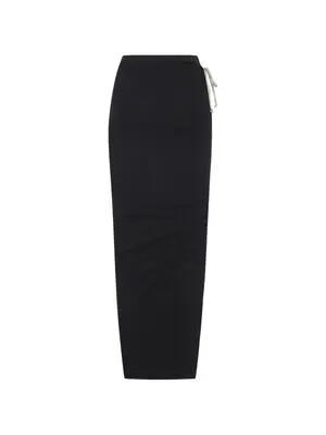 Rick Owens Cotton Long Skirt