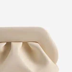 THEMOIRE Tia Vegan Fabric Bag - White