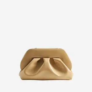 THEMOIRE Tia Vegan Fabric Bag - Beige