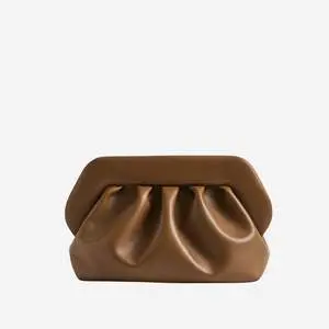 THEMOIRE Bios Vegan Leather Bag - Brown