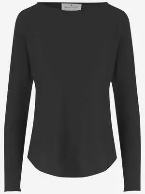 Bruno Manetti Linen And Cotton Sweater - Black